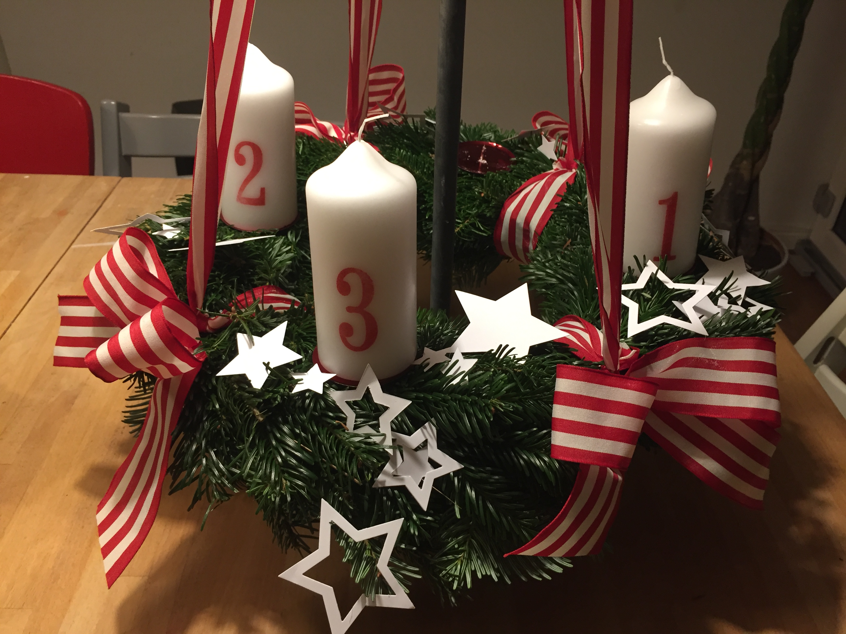 Adventskranz - papiervonmir
